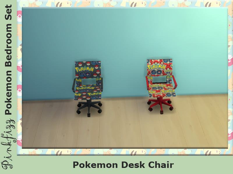 Pinkfizzzzz's Pinkfizz Pokemon Desk Chair