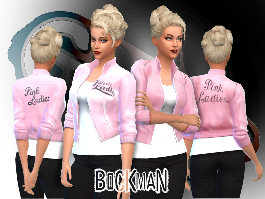 The Sims Resource | Pink Ladies Jacket Set