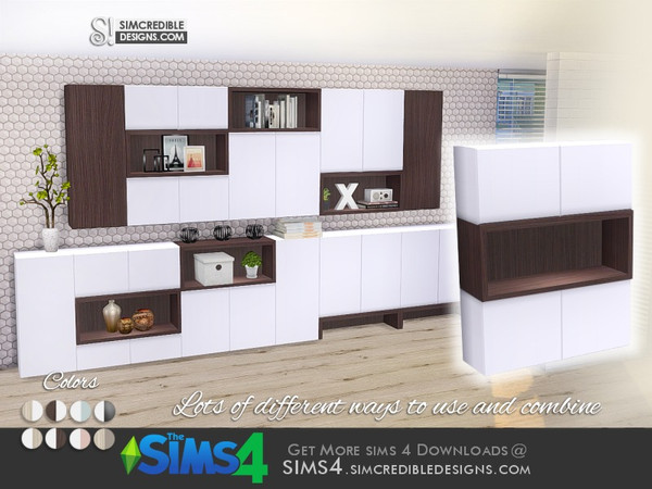 The Sims Resource - Kitchen Narissa Cabinet Two