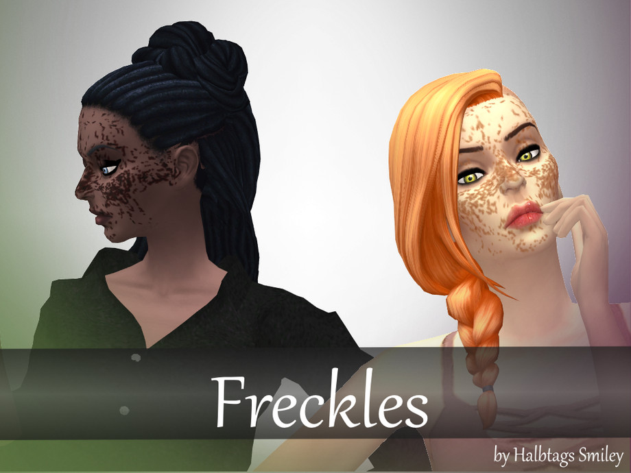 The Sims Resource | Handdrawn freckles.