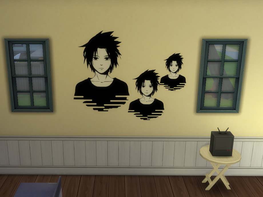 The Sims Resource | Sasuke wallsticker