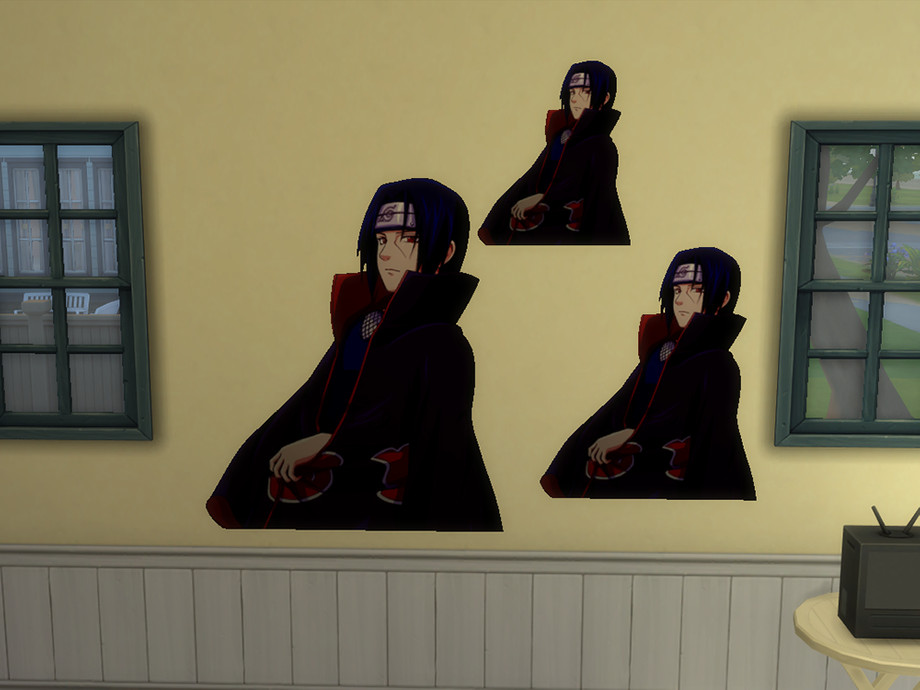 The Sims Resource | Itachi wallsticker