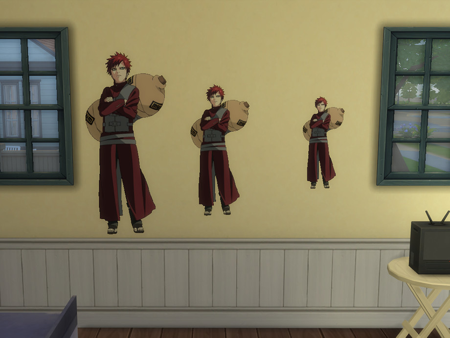 The Sims Resource | Gaara wallsticker