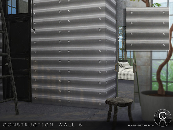 The Sims Resource - Construction Wall 6