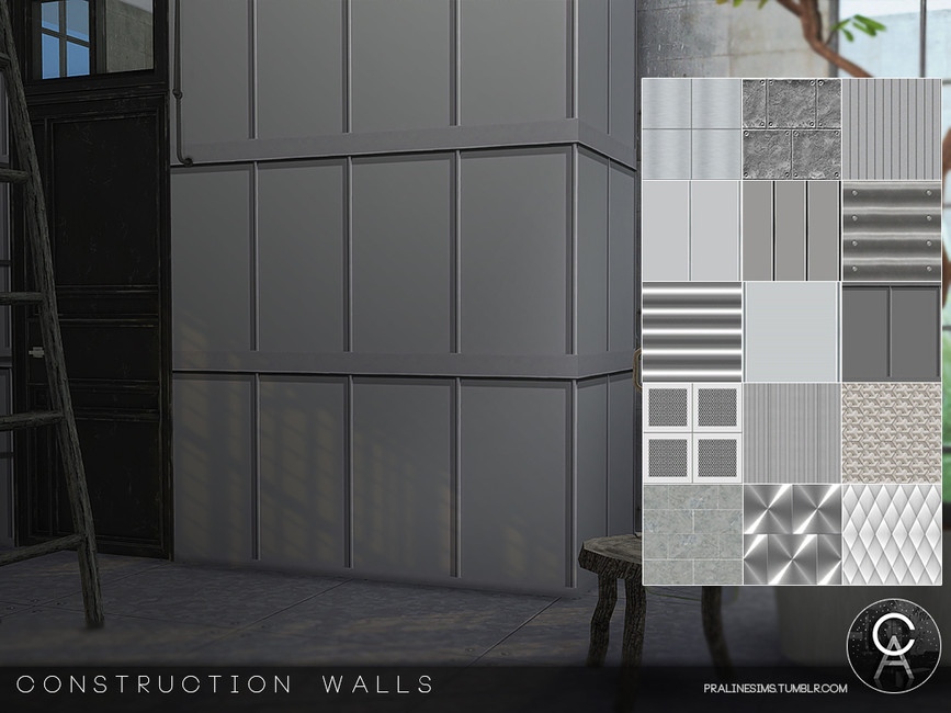 The Sims Resource - Construction Walls