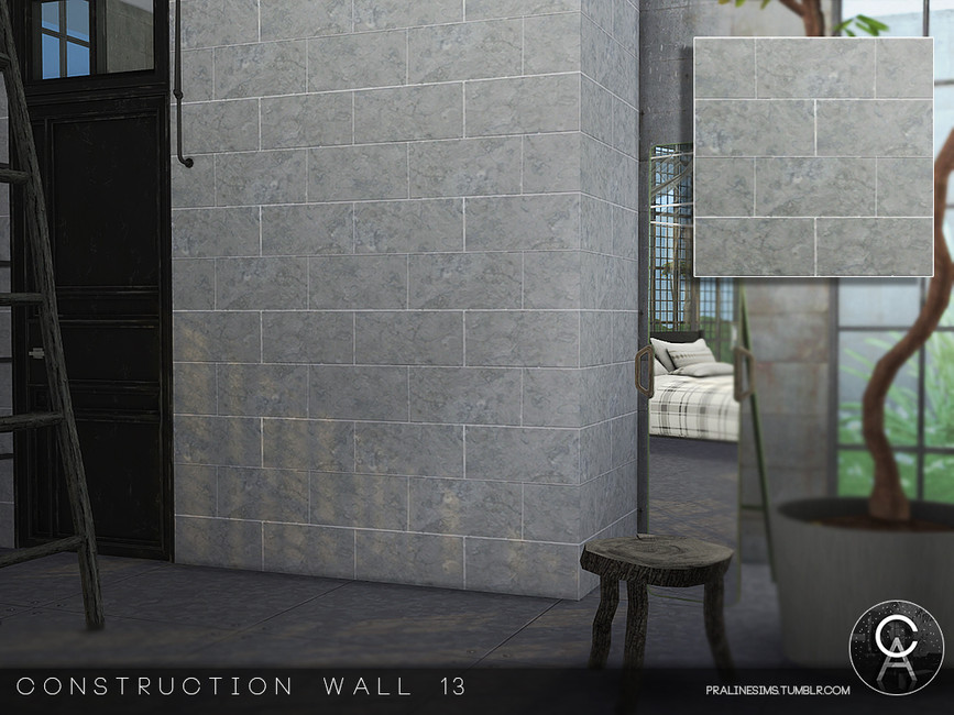 The Sims Resource - Construction Wall 13