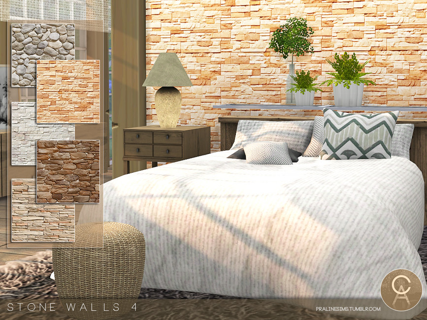 The Sims Resource - Stone Walls 4