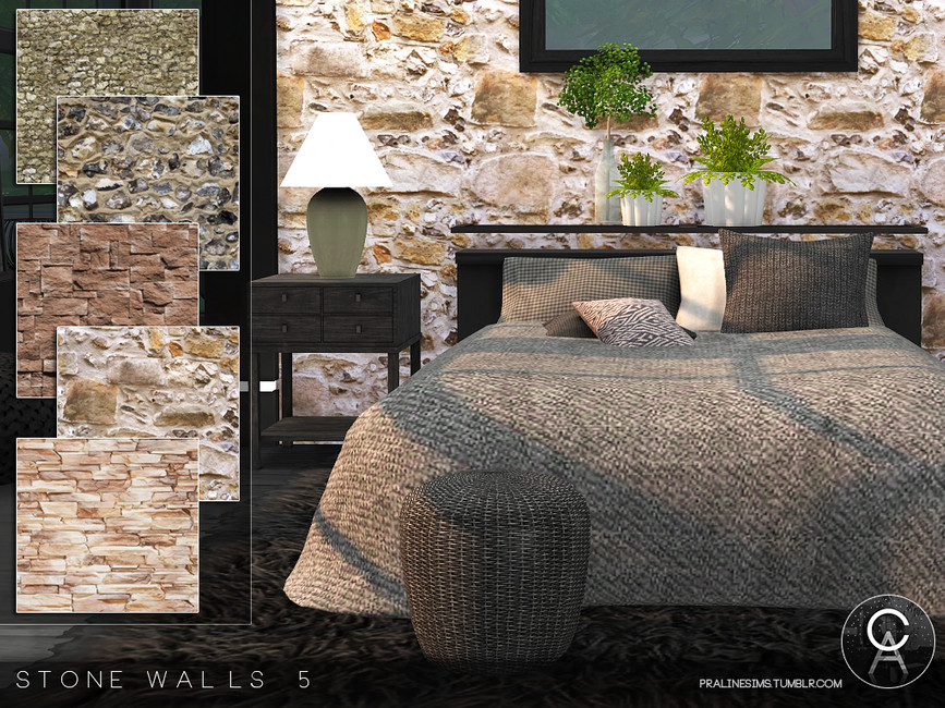 The Sims Resource - Stone Walls 5