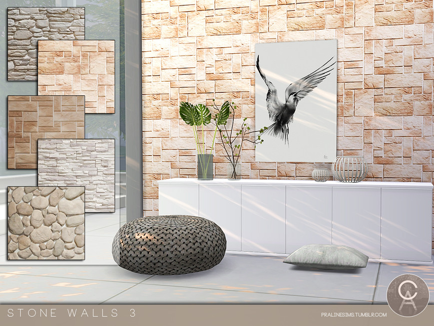 The Sims Resource - Stone Walls 3