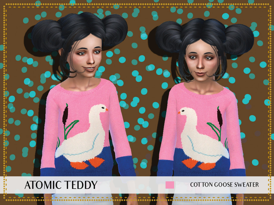 The Sims Resource | Children's Cotton Goose Sweater