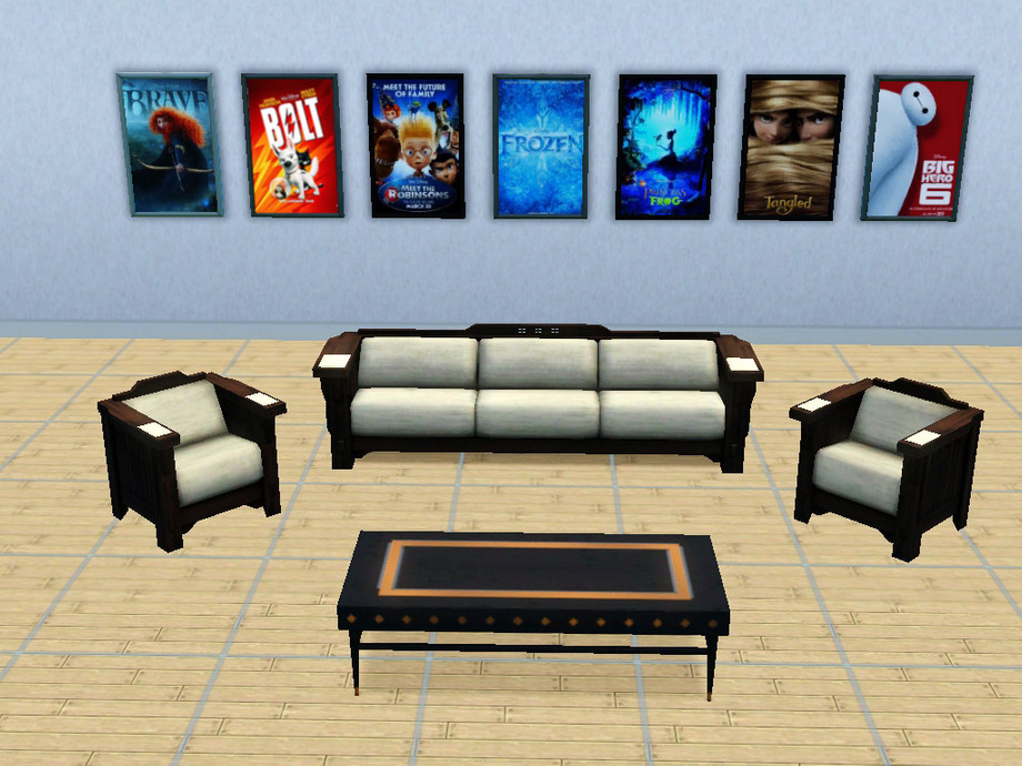 The Sims Resource - Disney Movie Posters