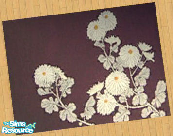 The Sims Resource | Flower Rugs - #125003 Recolor