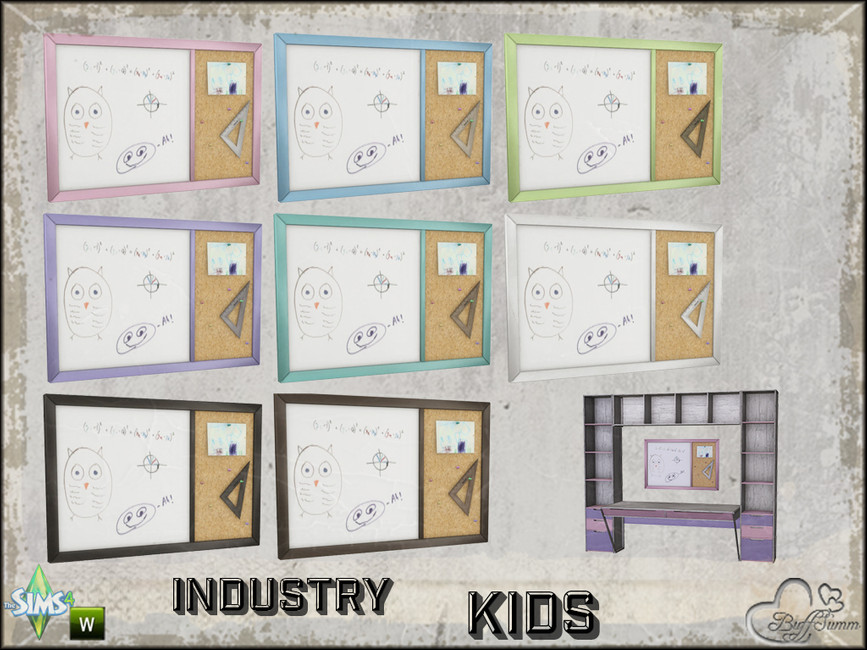 The Sims Resource - Industry Kids Pinboard