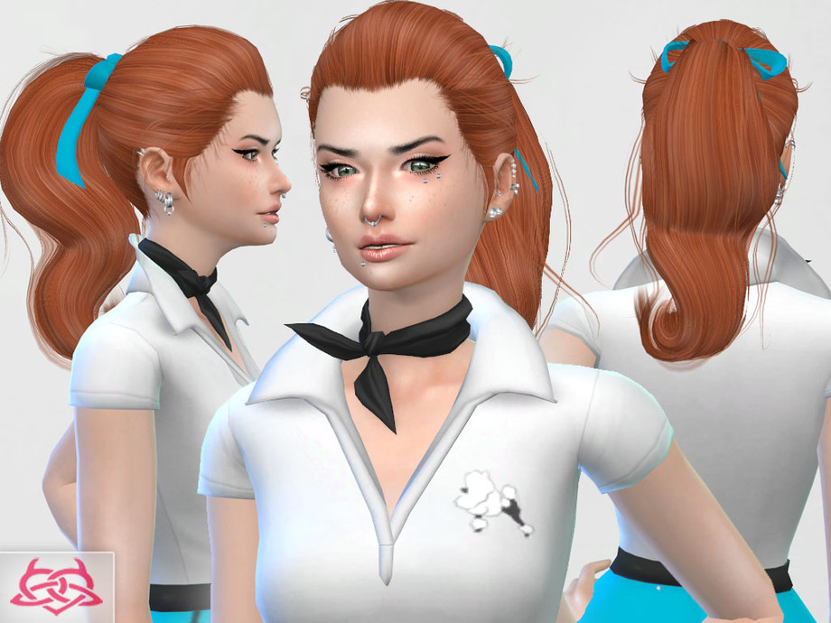 The Sims Resource | Ponytail 3