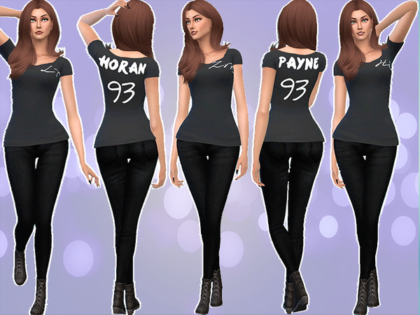 The Sims Resource | One Direction Members Shirts