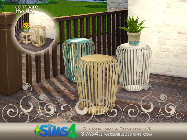 The Sims Resource - Breezy end table rounded