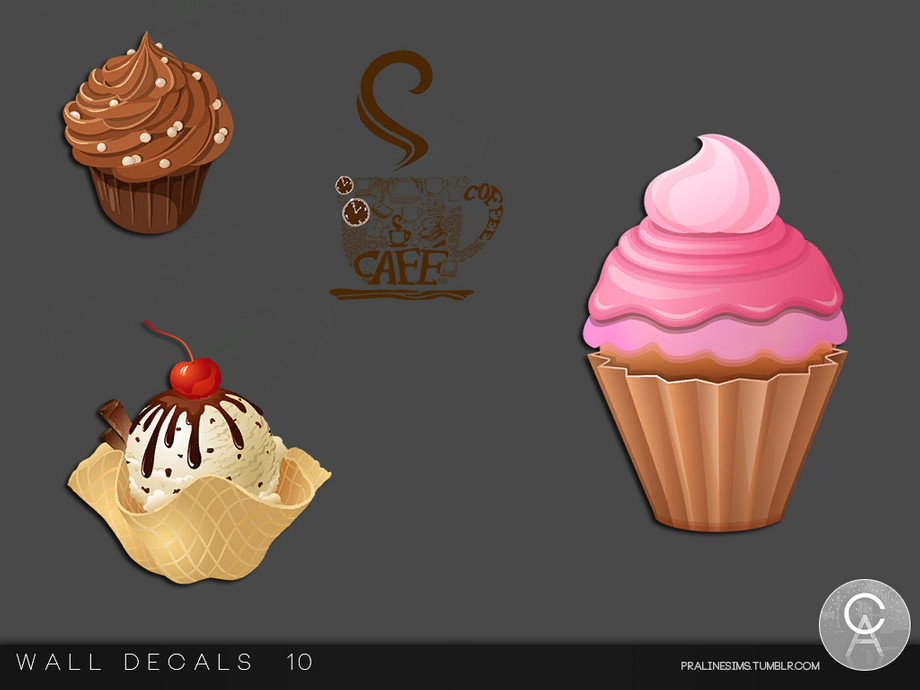 The Sims Resource | Wall Decals 10