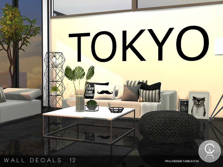 The Sims Resource | Wall Decals 12