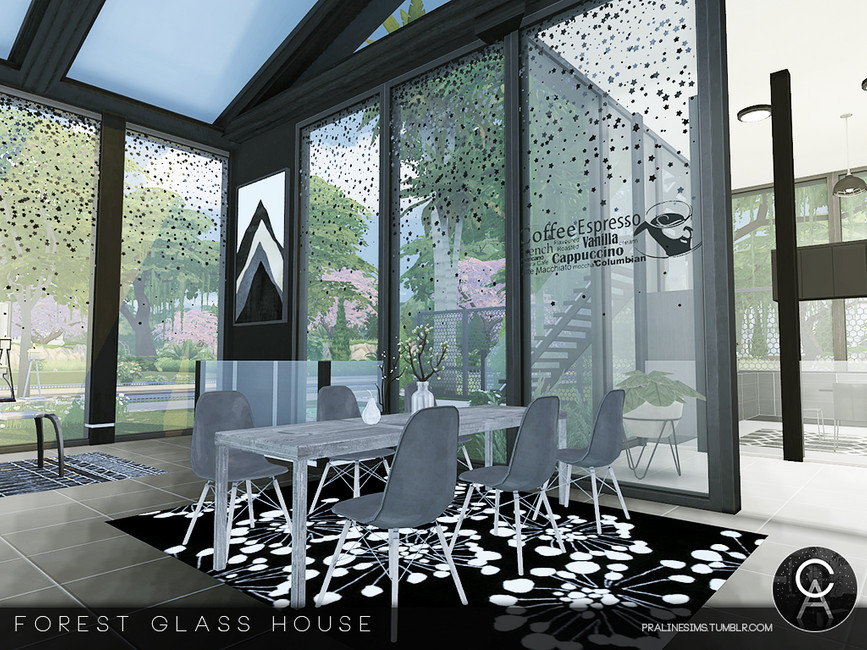 The Sims Resource - Forest Glass House