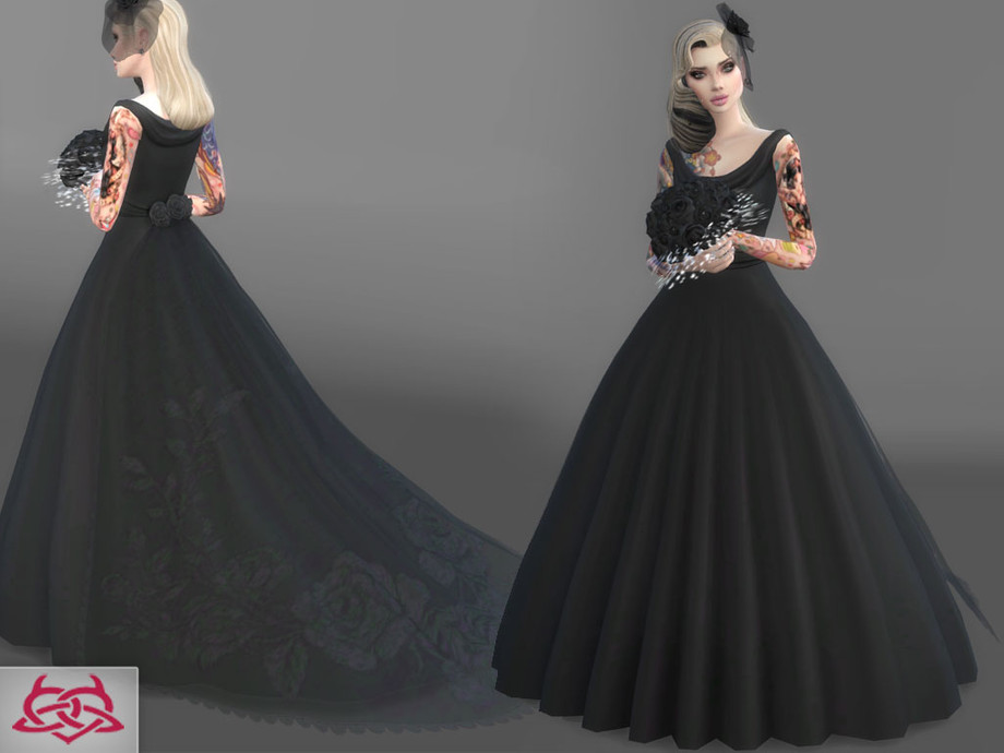 The Sims Resource | Wedding Dress 2(original mesh)