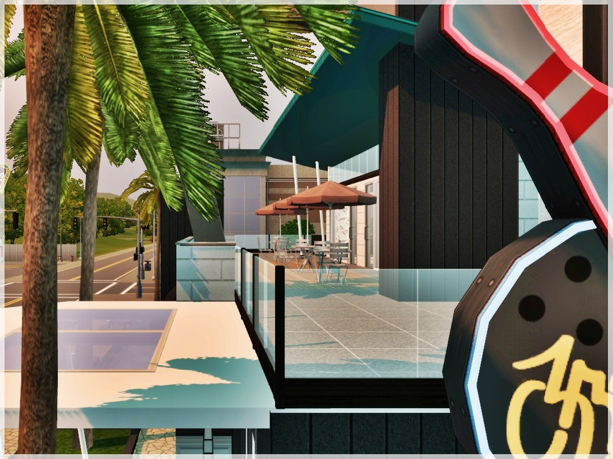 The Sims Resource - B.s Bowlarama (Bowling Alley)