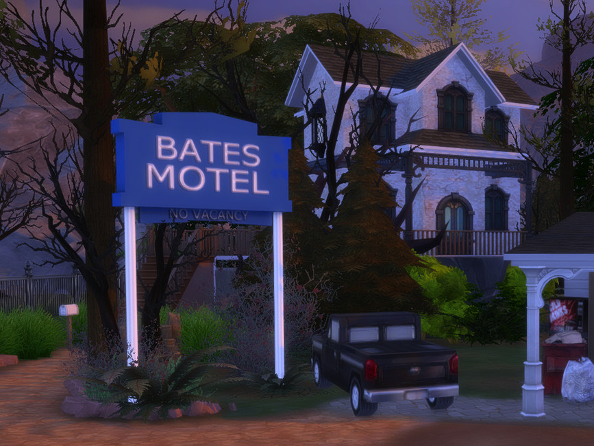 The Sims Resource - Bates Motel Bedroom