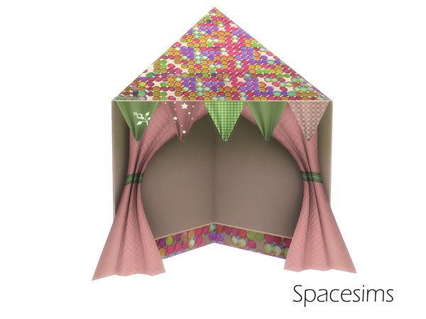The Sims Resource | Rose toddler room - Tent