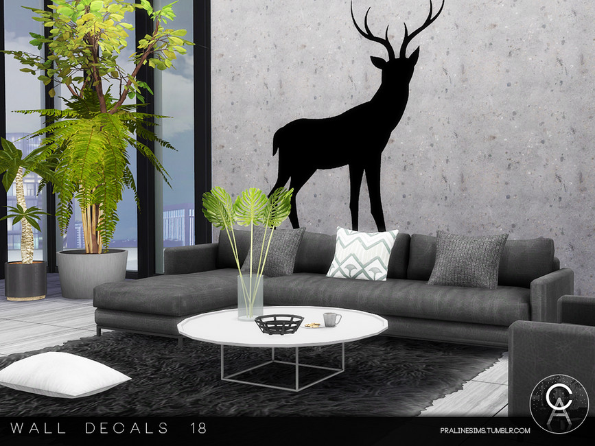 The Sims Resource - Wall Decals 18