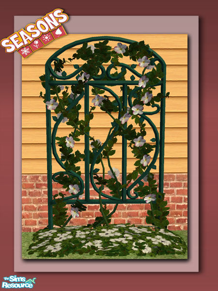The Sims Resource - Iron Trellis Flowers - Recol 04