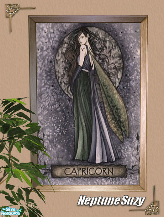 The Sims Resource | NSC Painting - Fantasy Capricorn