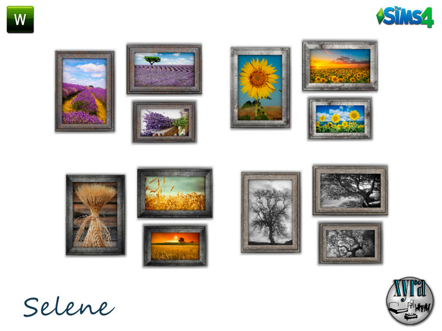The Sims Resource - Selene paintings