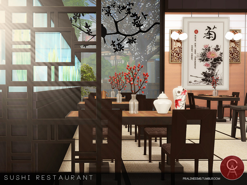 The Sims Resource - Sushi Restaurant