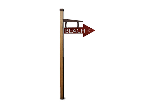 The Sims Resource | Vintage Beach Sign