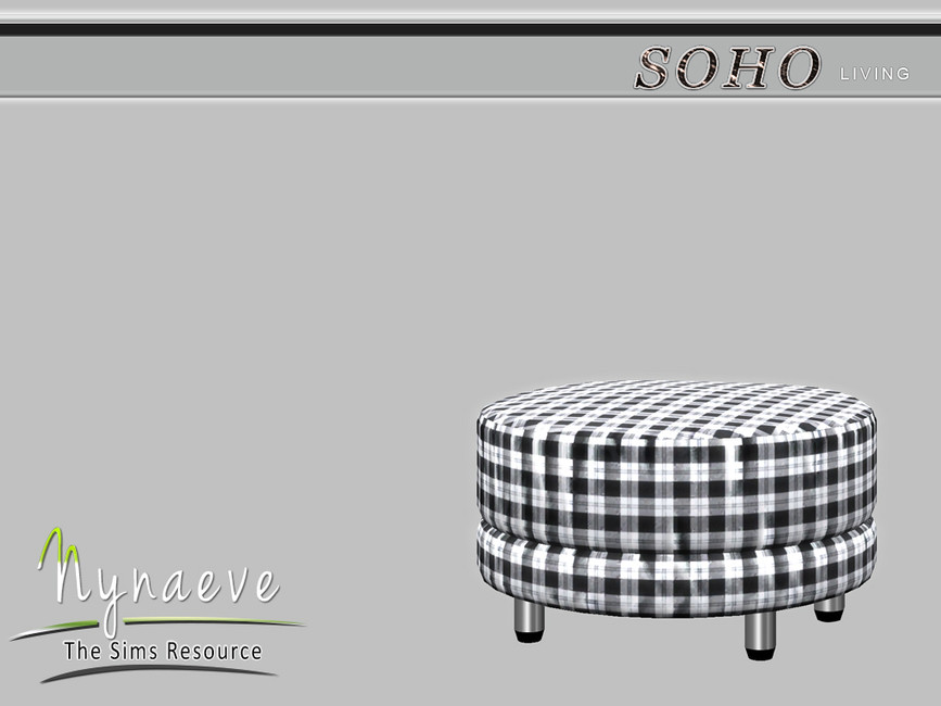 The Sims Resource - Soho Ottoman