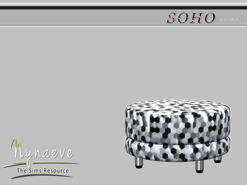 The Sims Resource - Soho Ottoman