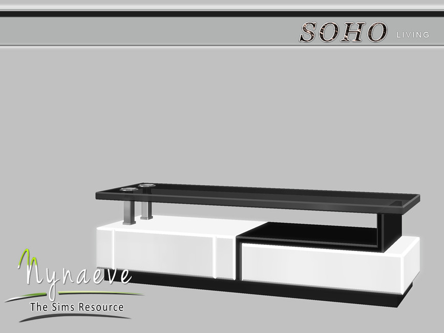 The Sims Resource - Soho TV Stand
