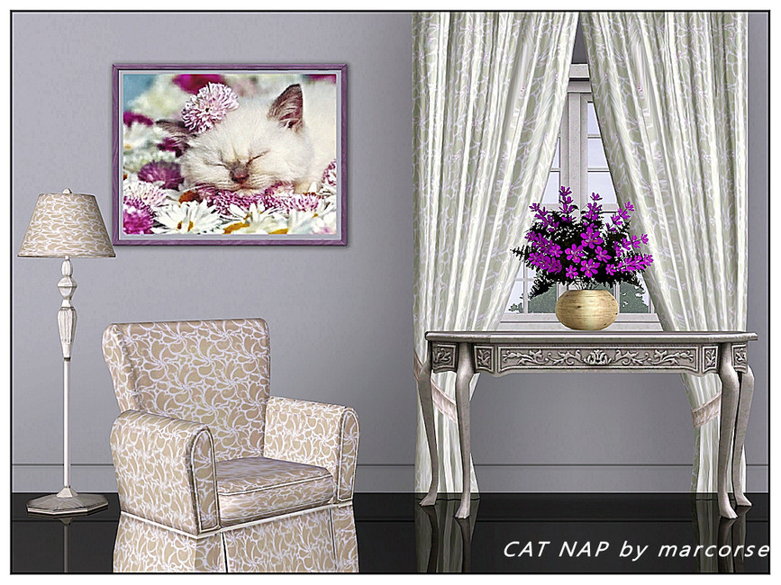 The Sims Resource - Cat Nap_marcorse