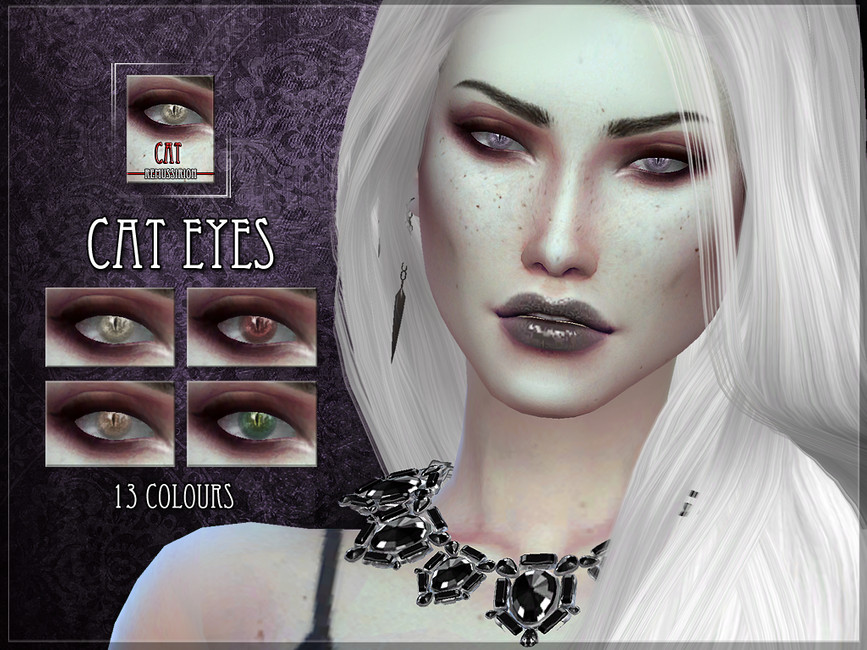 Sims 4 cat eye mod - songkera