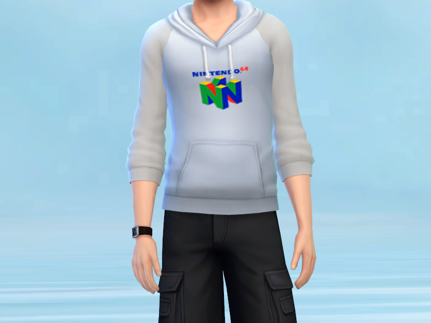 The Sims Resource | Unisex Nintendo 64 Hoodie