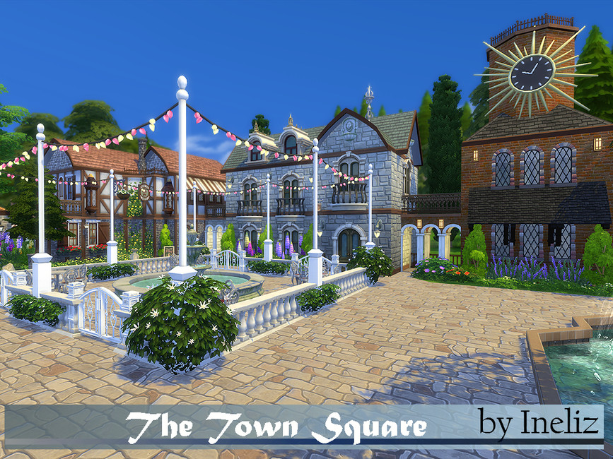 The Sims Resource - The Town Square