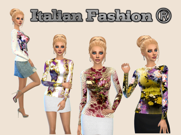 The Sims Resource | Italian charm 2017
