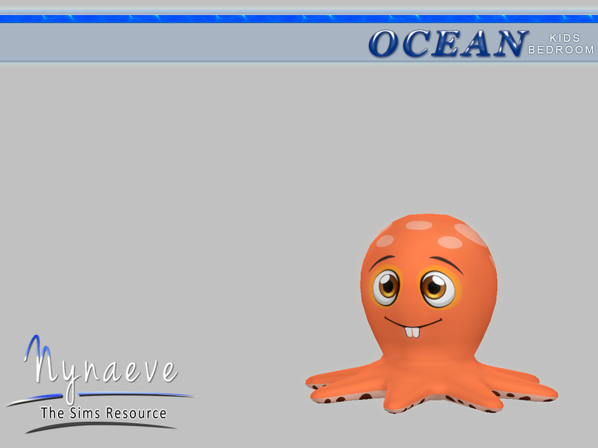 The Sims Resource - Ocean Kids Octopus Lamp