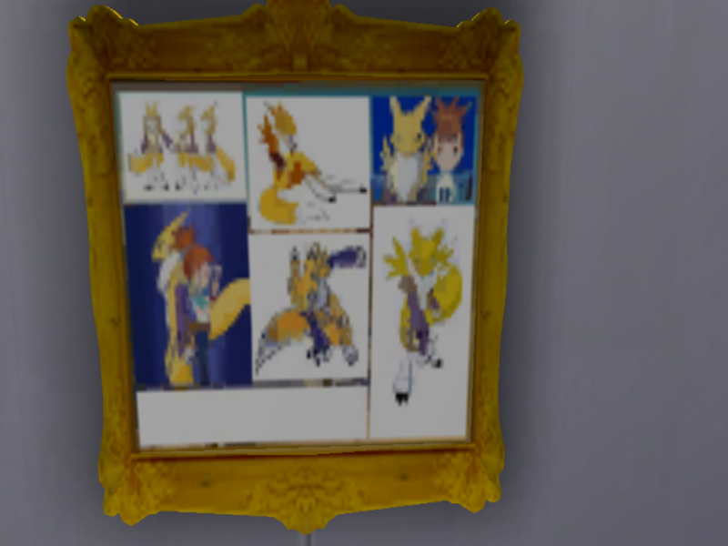 The Sims Resource | Renamon Painting