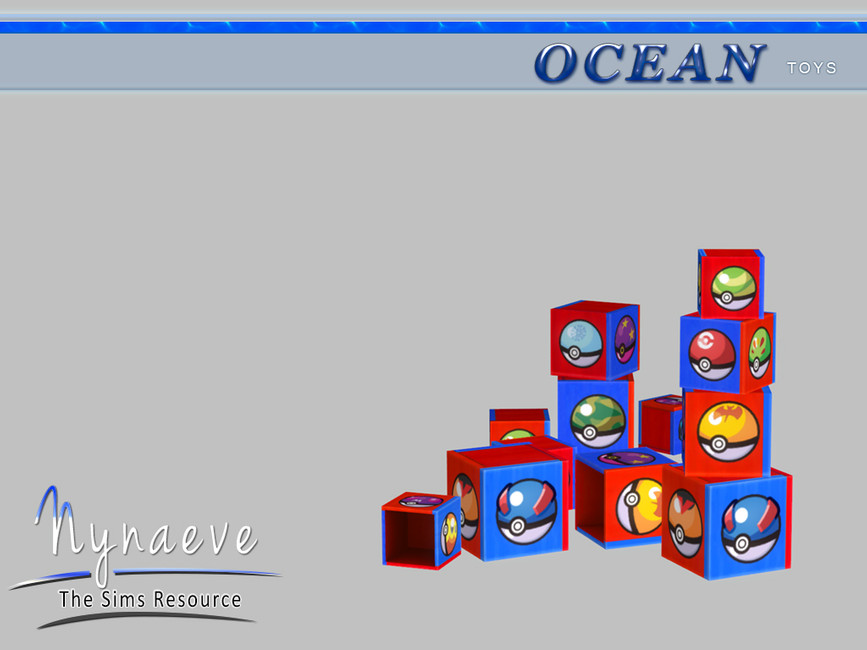 The Sims Resource - Nesting Blocks Toy