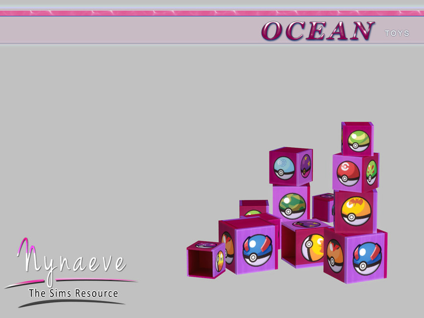 The Sims Resource - Nesting Blocks Toy