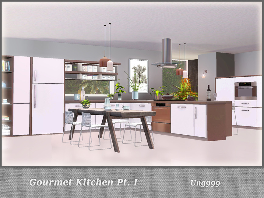 The Sims Resource - Gourmet Kitchen Pt. I