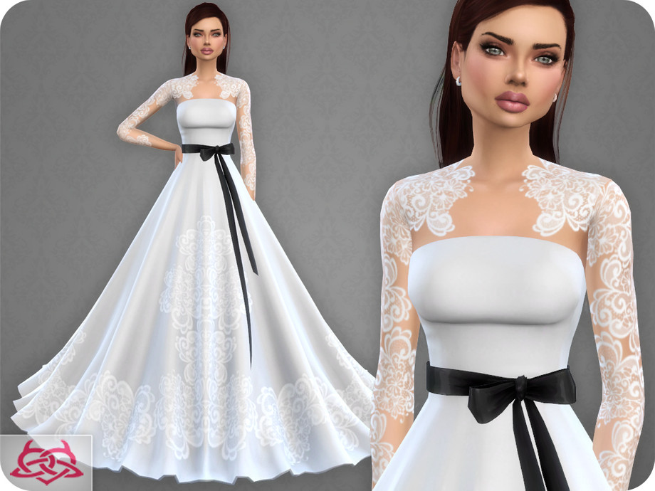 The Sims Resource | Wedding Dress 9 RECOLOR 4 (Needs mesh)