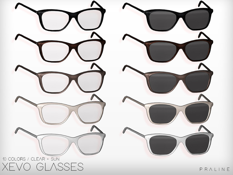 Pralinesims' XEVO Glasses