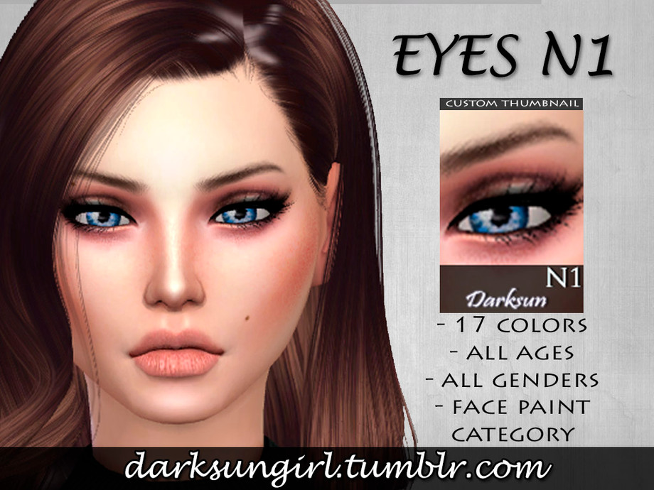 Sims 4 cc black and red eyes - careopl
