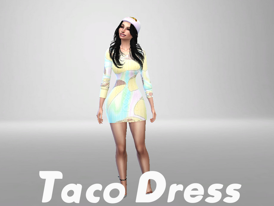 The Sims Resource | Taco Dress